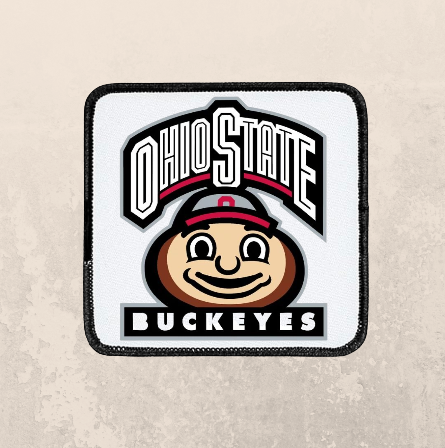 Ohio State ~Square patch – Polka Dot Emporium.